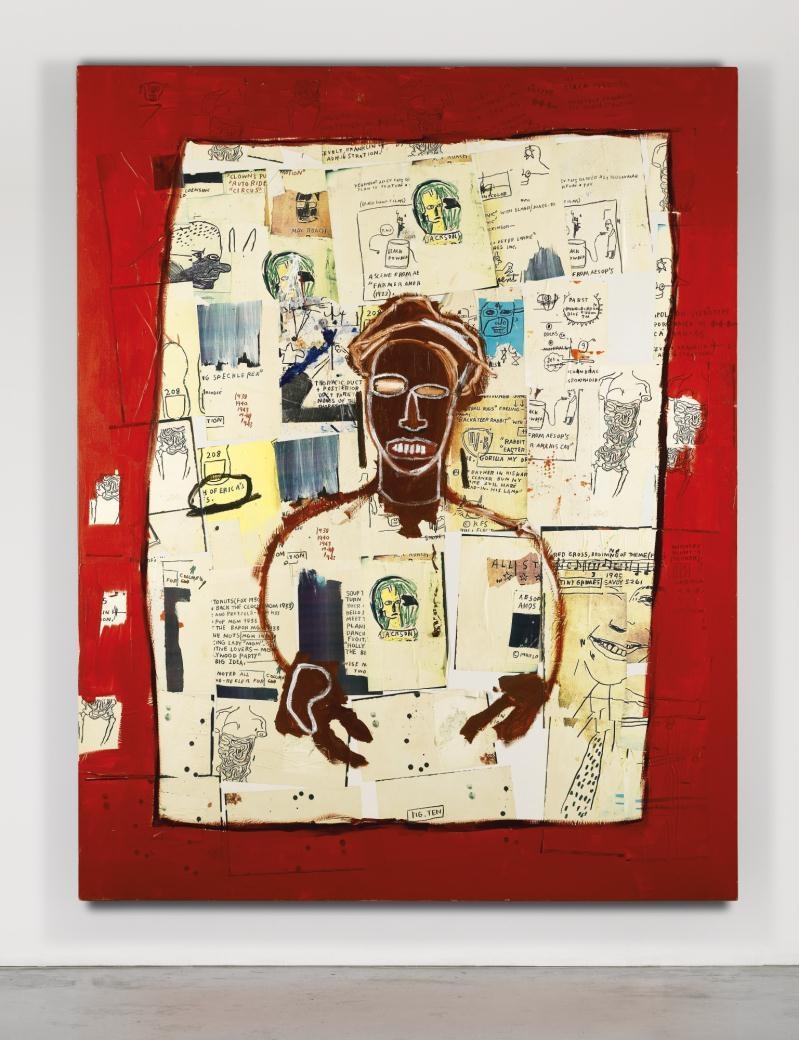 Jean-Michel Basquiat | Red Joy (1984) | MutualArt