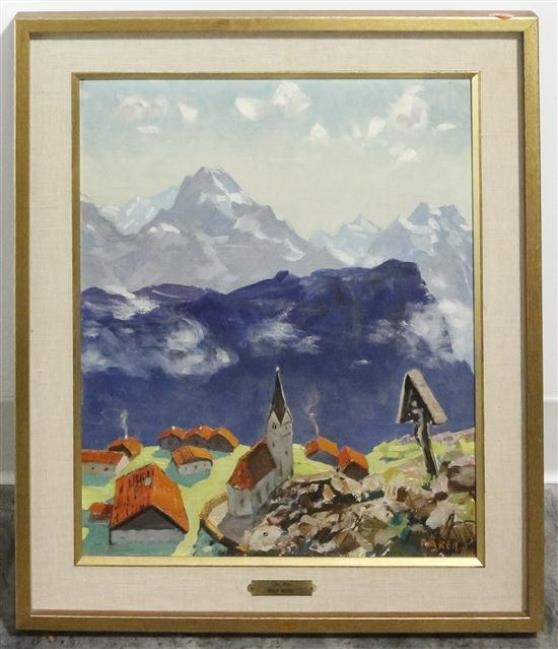 Peet Aren | The Alps | MutualArt