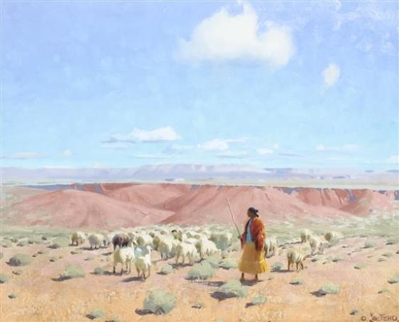 Gerard Curtis Delano | The Shepherd | MutualArt