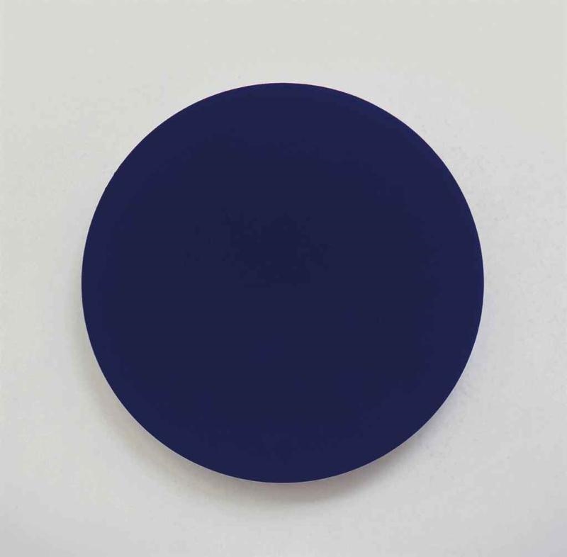 Anish Kapoor | WOUNDS AND ABSENT OBJECTS, BLUE CIRCLE (1996) | MutualArt