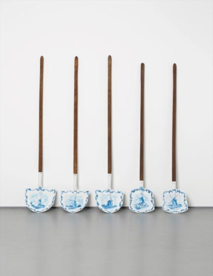 Wim Delvoye | Five Delft Shovels (1992) | MutualArt