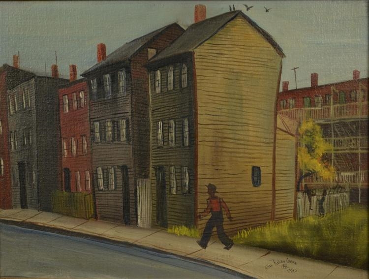 Allan Rohan Crite | Walking home (1940) | MutualArt