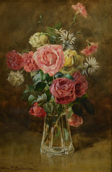 George F. Schultz | Floral still life | MutualArt