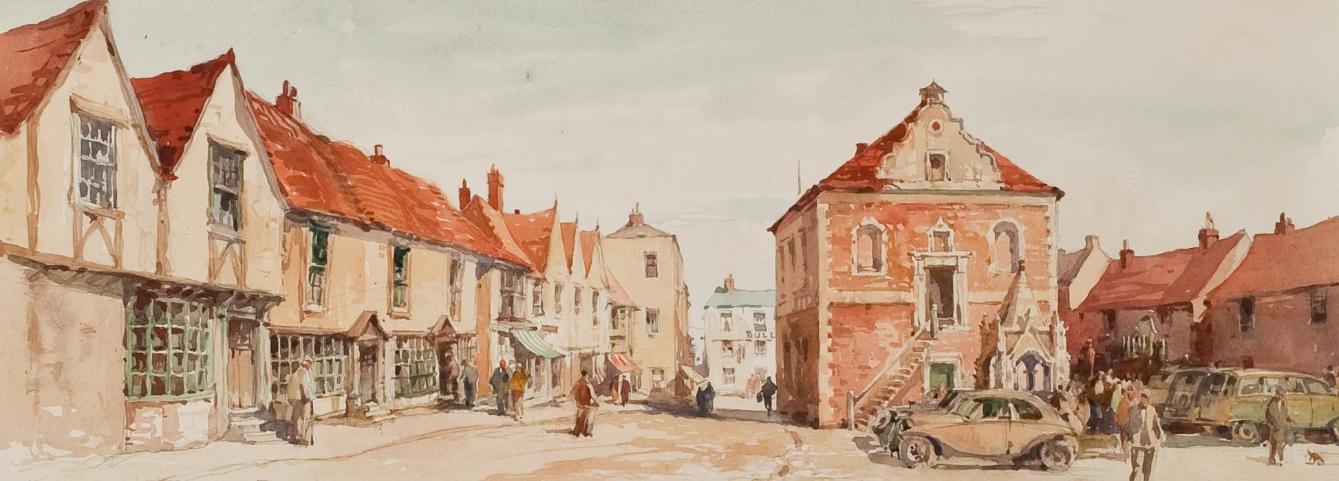 Jack Merriott | AFTERNOON IN THE VILLAGE | MutualArt