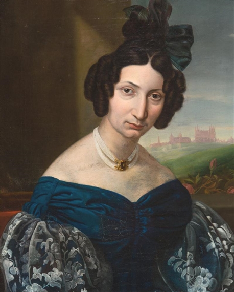 Belgian School, 19th Century | Portrait of a Lady | MutualArt