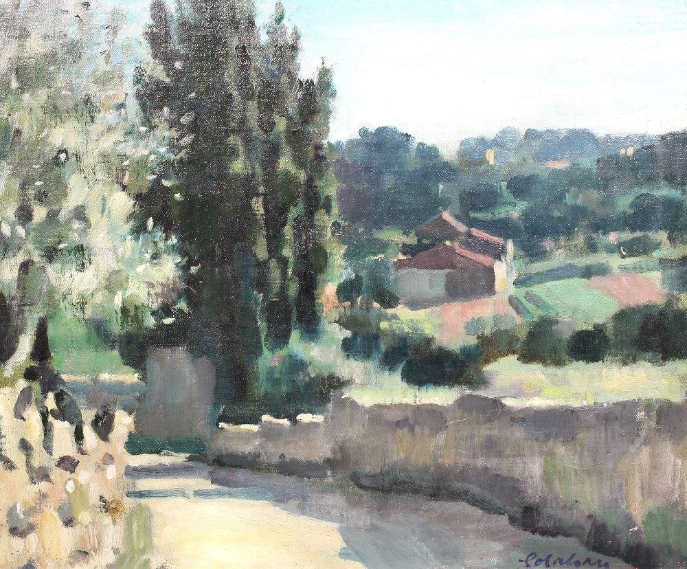 Colin Colahan | Continental country road with a view of farmland and ...