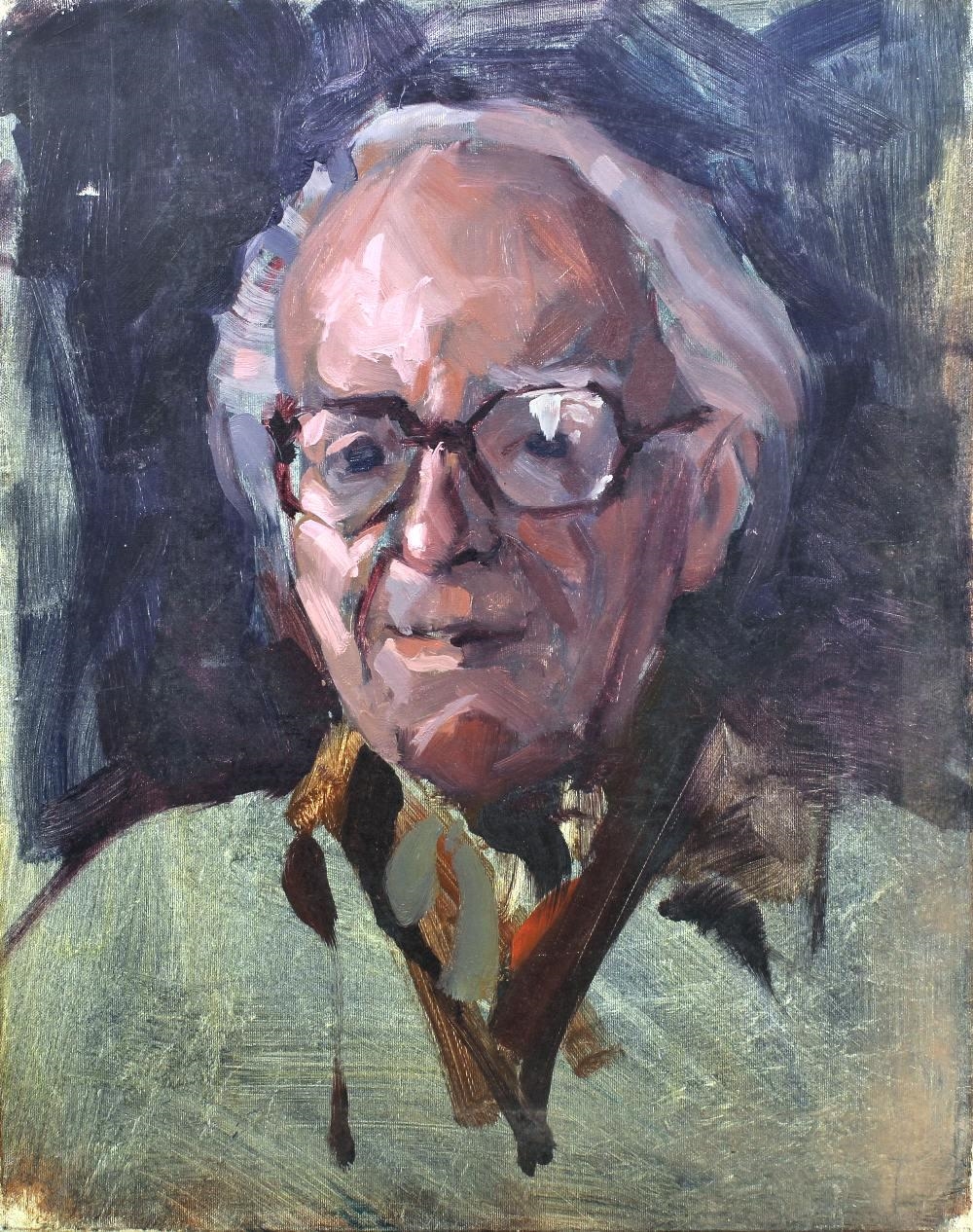 Unknown | Shoulder length portrait of Colin Colahan | MutualArt