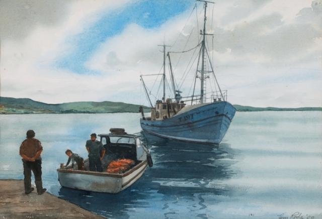 Tom Roche | ON THE QUAY SIDE | MutualArt