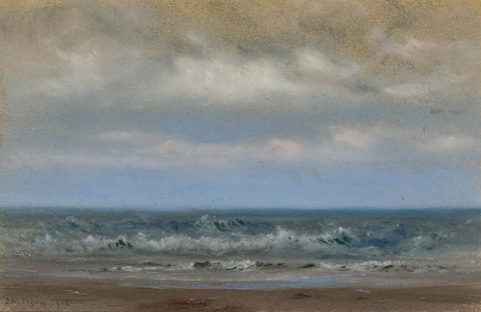 Dwight William Tryon | Morning Southeast Wind (1916) | MutualArt