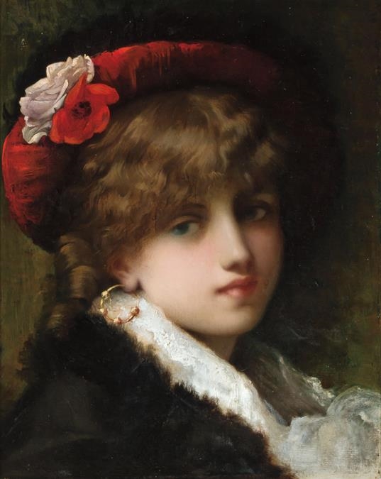 Paul-Prosper Tillier | A Young Beauty | MutualArt