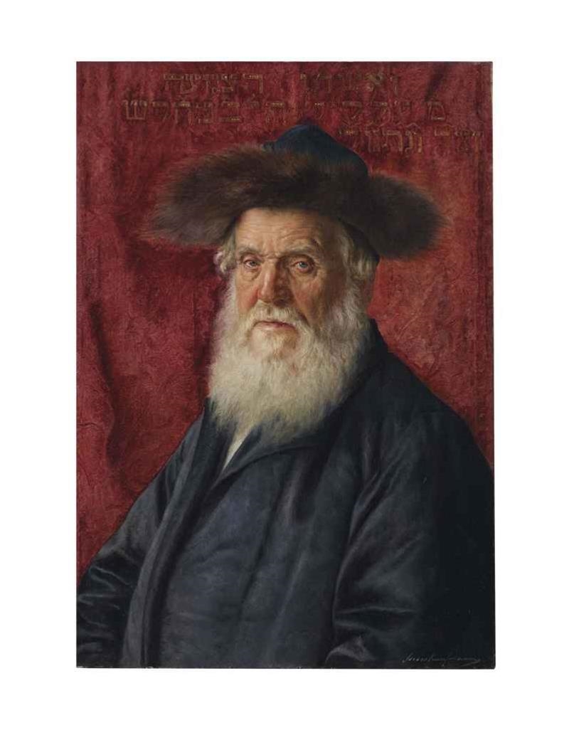 Isidor Kaufmann | Hungarian Rabbi with Prayer Shawl | MutualArt