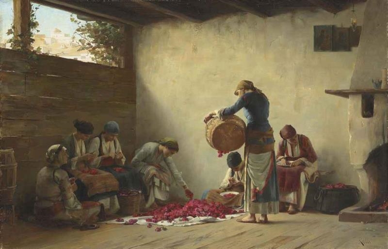 Theodoros Rallis | Les confitures de roses à Megara | MutualArt