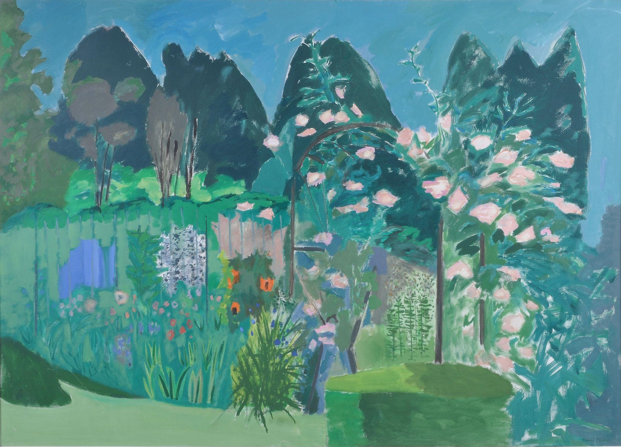 David Michie | The Rose Trellis | MutualArt