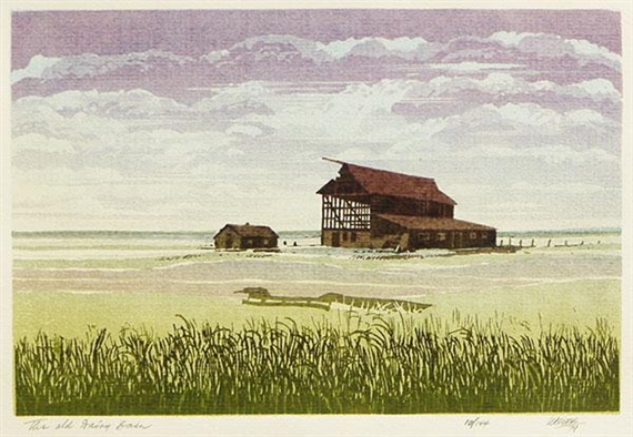 George Weber | The Old Dairy Barn (1979) | MutualArt