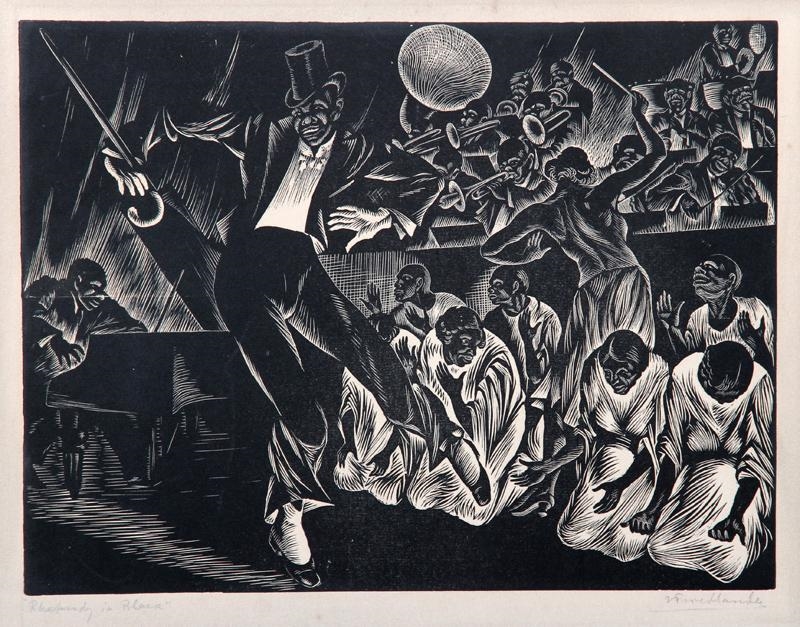 Isac Friedlander | Rhapsody In Black (Circa 1930) | MutualArt