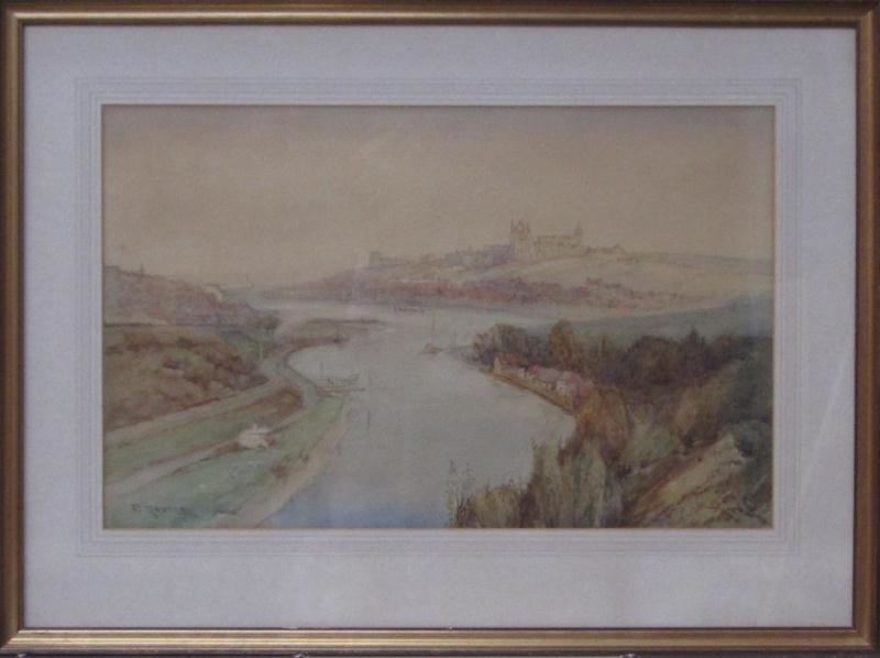 Frank Rousse | 3 Works: Scenes of Whitby Bay | MutualArt