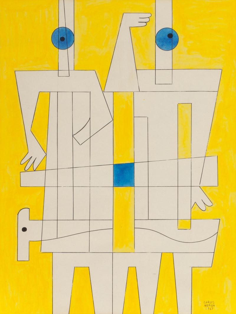 Carlos Mérida | Untitled (1962) | MutualArt