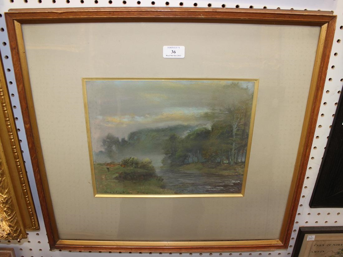 David Waterson | 'S. Esk At Bridgend' (View Of The River) (1917 ...