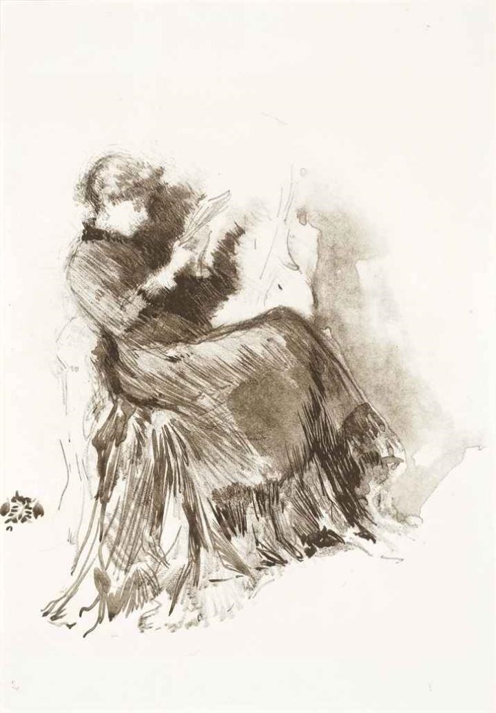James Abbott McNeill Whistler | Study (1878) | MutualArt