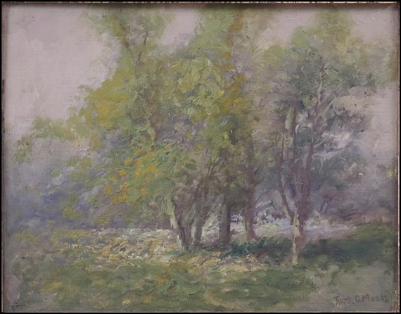 Thomas G. Moses | TREES IN A FIELD | MutualArt