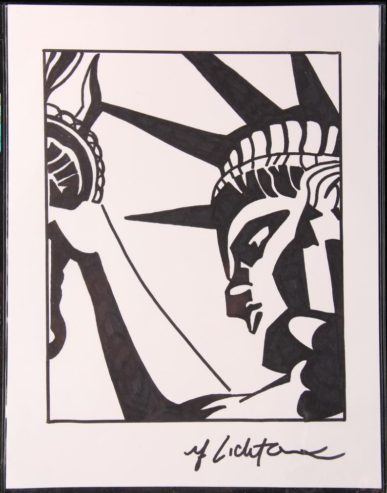 Roy Lichtenstein | Statue of Liberty | MutualArt