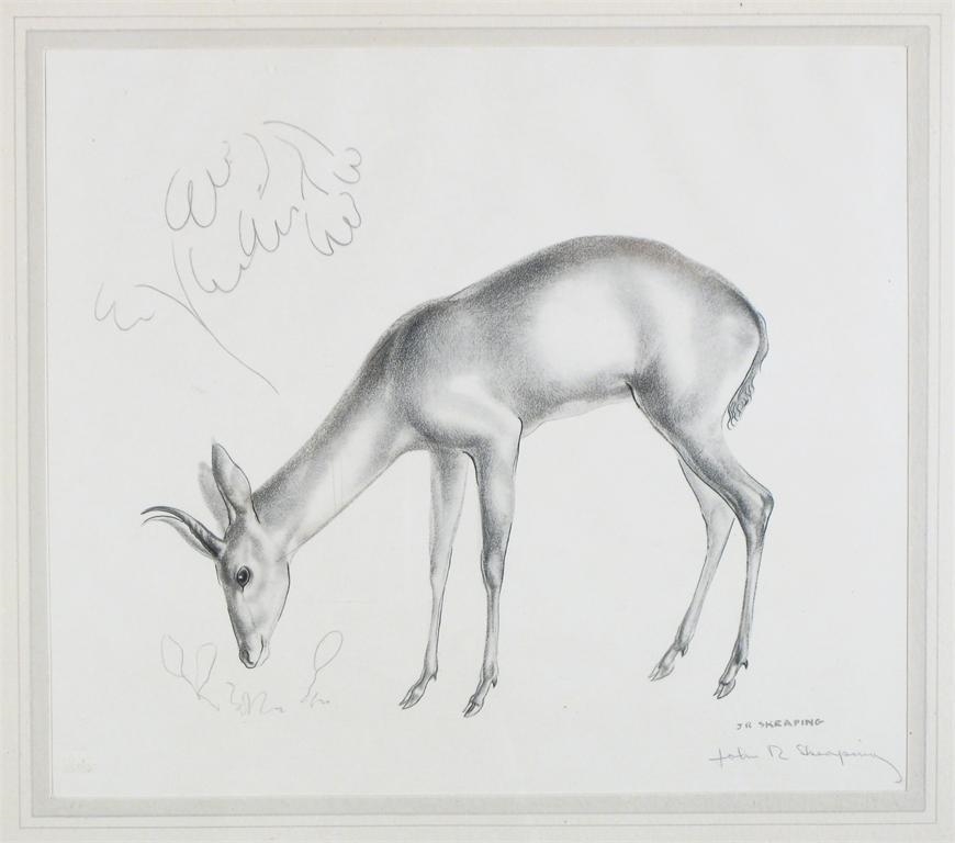 John Rattenbury Skeaping | Study of an antelope | MutualArt