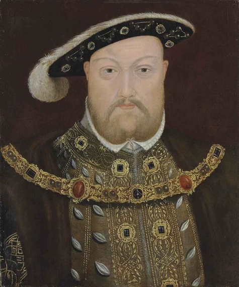 British School, 16th Century | Portrait of King Henry VIII (1491 - 1547 ...