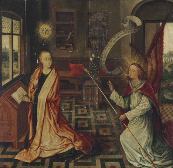 Dieric Bouts the Elder | The Annunciation | MutualArt