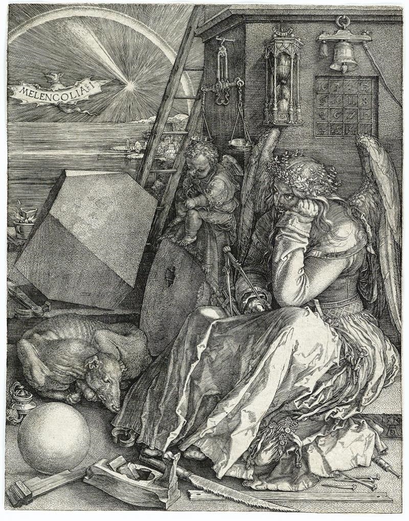 Albrecht Dürer | Melencolia I (1514) | MutualArt