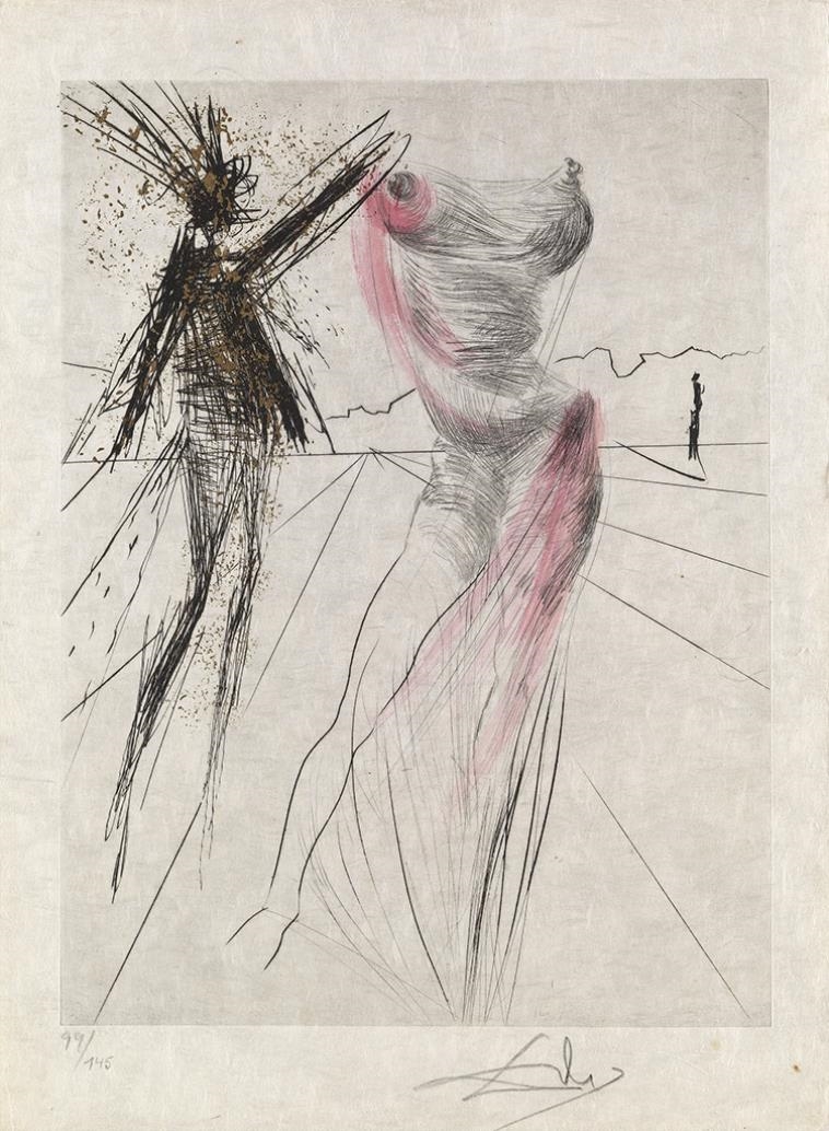 Salvador Dalí | Faust by Goethe (1969) | MutualArt