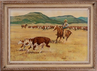 Ned Jacob | Buffalo Dancers | MutualArt