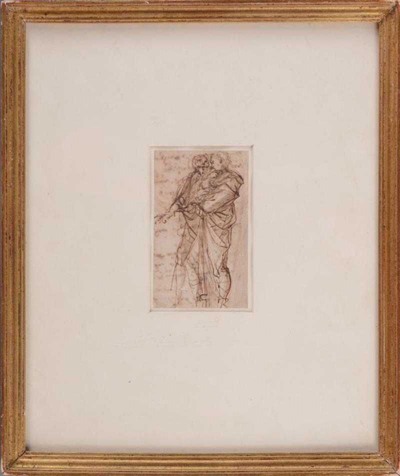 Salvator Rosa | TWO STANDING FIGURES | MutualArt