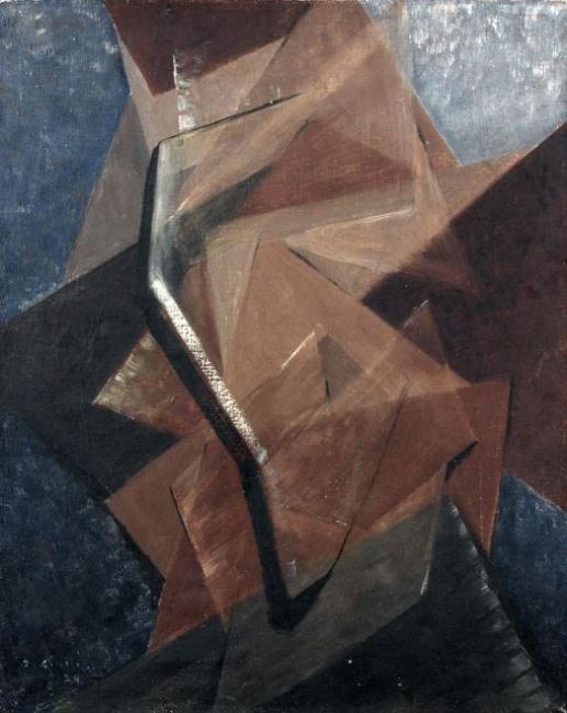 Jean Crotti | Femme (1924) | MutualArt