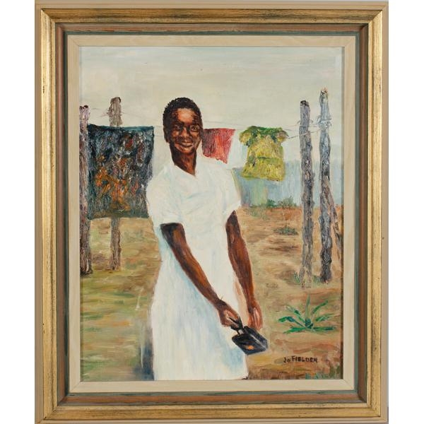 John Fielder | Portrait Of An African American Woman | MutualArt