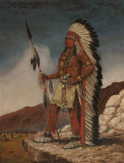Henry Herman Cross | Chief Joseph Nez-Perce (1879) | MutualArt