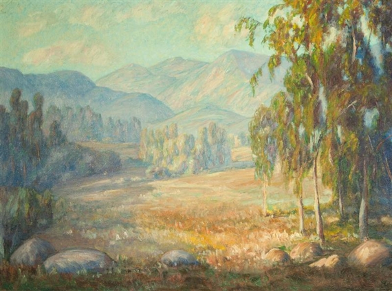 John August Dominique | Montecito Landscape | MutualArt
