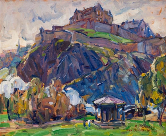 E. Charlton Fortune | Edinburgh Castle (1928) | MutualArt