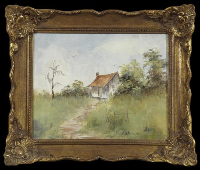 Mary Bertrand | Louisiana Cabin (20th Century) | MutualArt