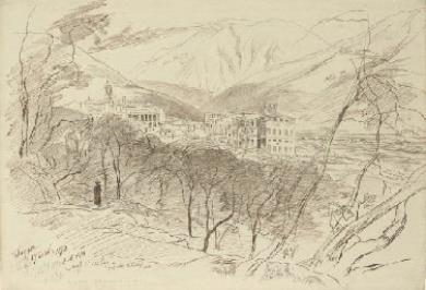 Edward Lear | Amalfi (1844) | MutualArt
