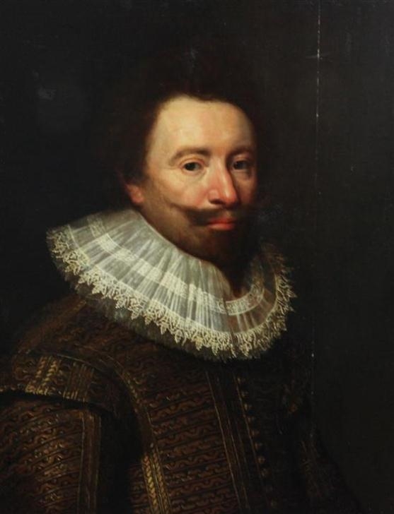 Michiel Jansz van Mierevelt | Portrait of Hugo Crotius | MutualArt