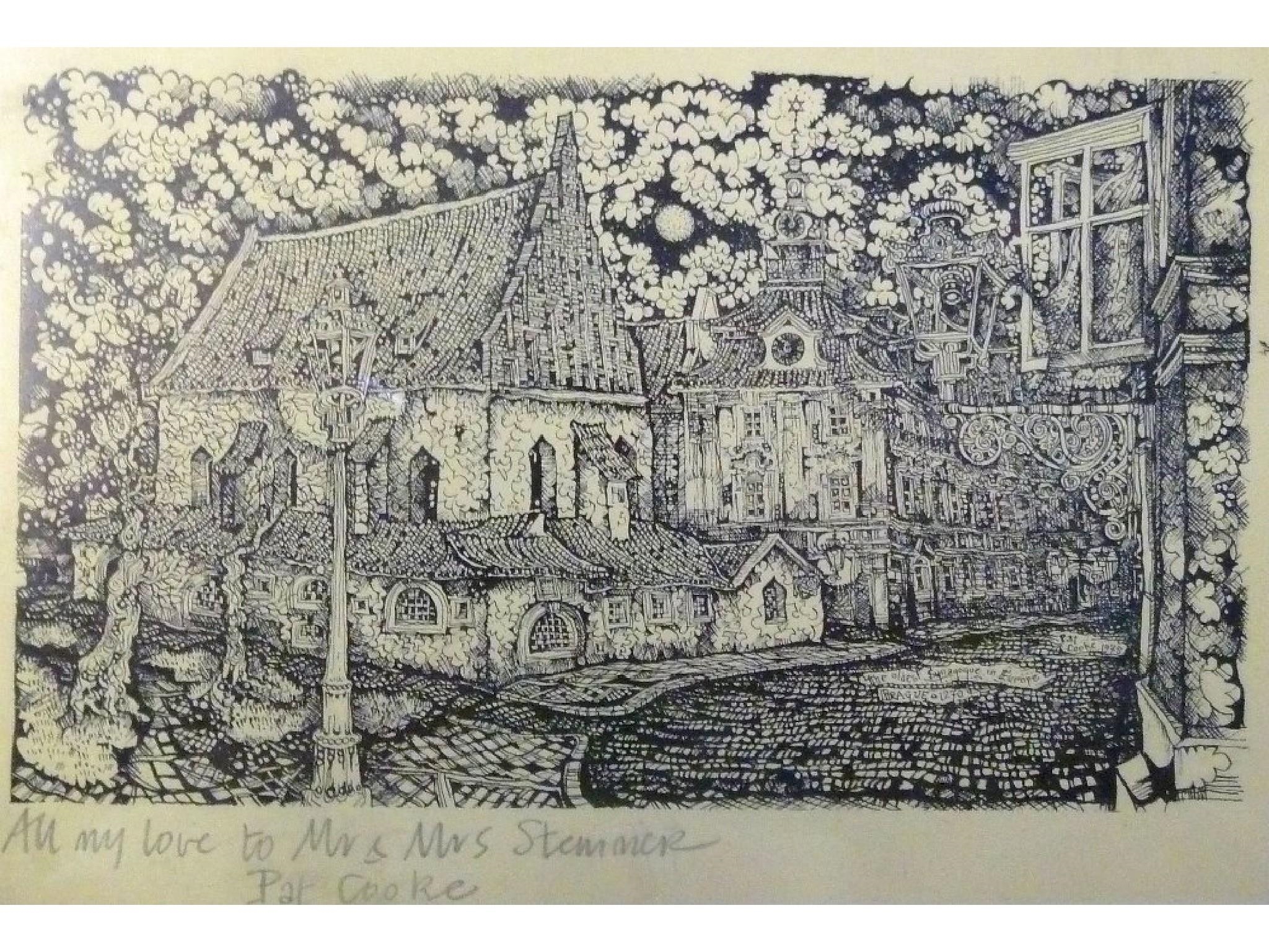 Pat Cooke | 2 works: Feast of Tabernacles ;The Oldest Synagogue in ...