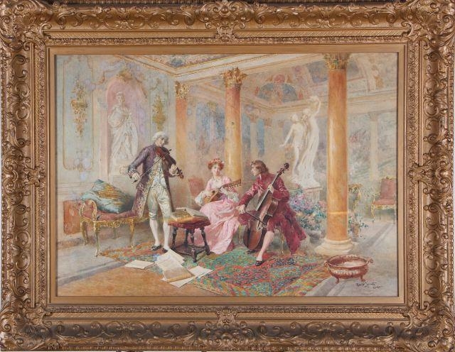 Mario Spinetti | Musical Trio | MutualArt