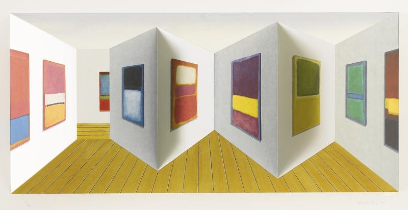 Patrick Hughes | MARK (2001) | MutualArt