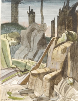 Rupert Lee | Portrait of Paul Nash | MutualArt