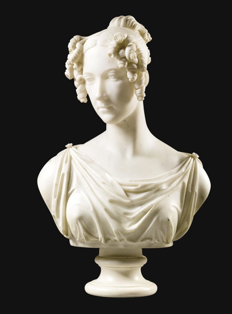 Joseph Gott | BUST OF A NOBLEWOMAN | MutualArt