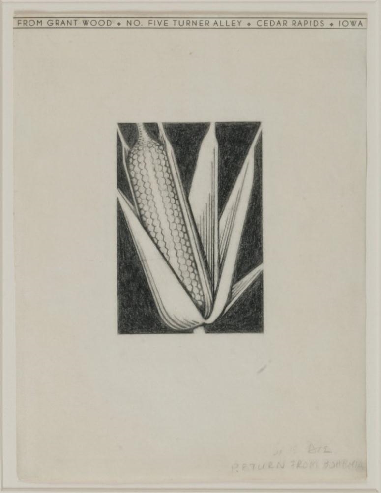 Grant Wood | Corn (Circa 1935) | MutualArt