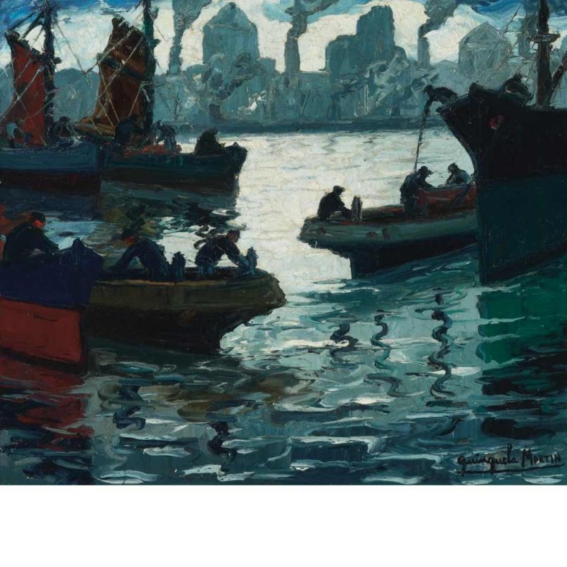 Benito Quinquela Martin | Rincon de la Boca (1957) | MutualArt