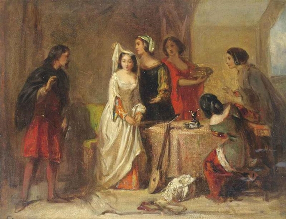 Alfred Elmore | The Story of Florence from the De Cameron | MutualArt