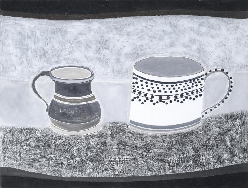 Rachel Nicholson | 'Blue spotted mug (1986) | MutualArt