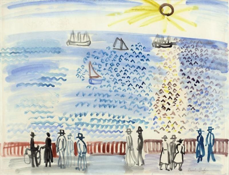 Raoul Dufy | Promenade Nice | MutualArt